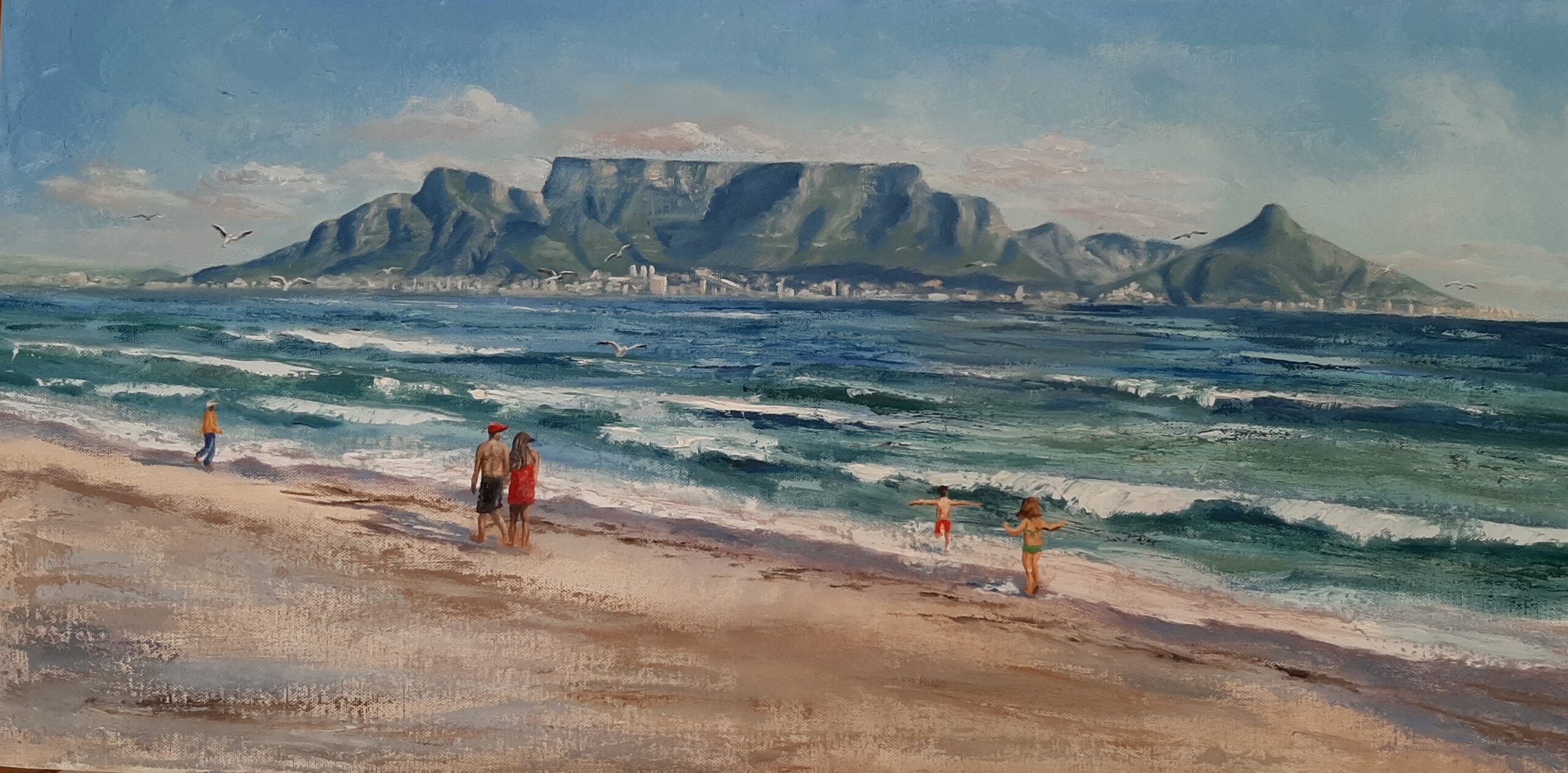 Painting - Table Mountain | nemU Art | nemU Kuns